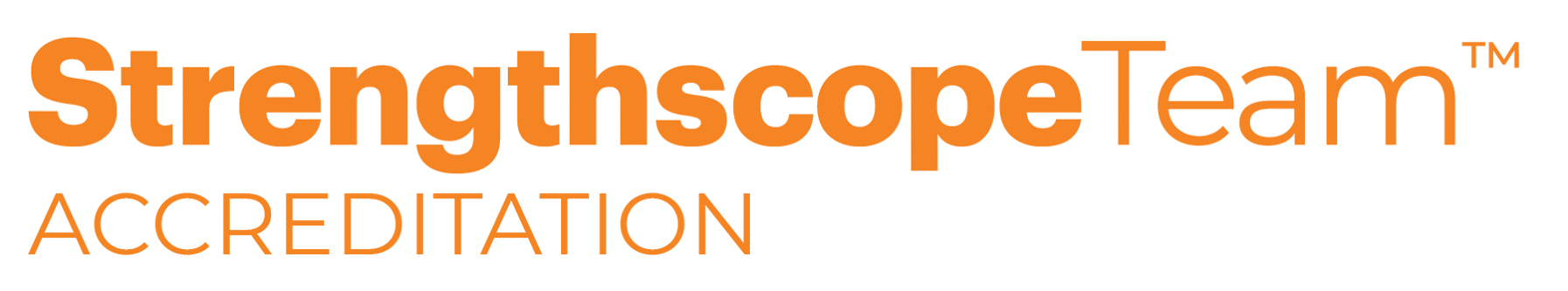 StrengthscopeTeam™ Accreditation